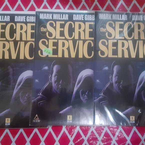 Marvel | Other | 3x Secret Service Marvel Icon Comic Mark Millar St ...
